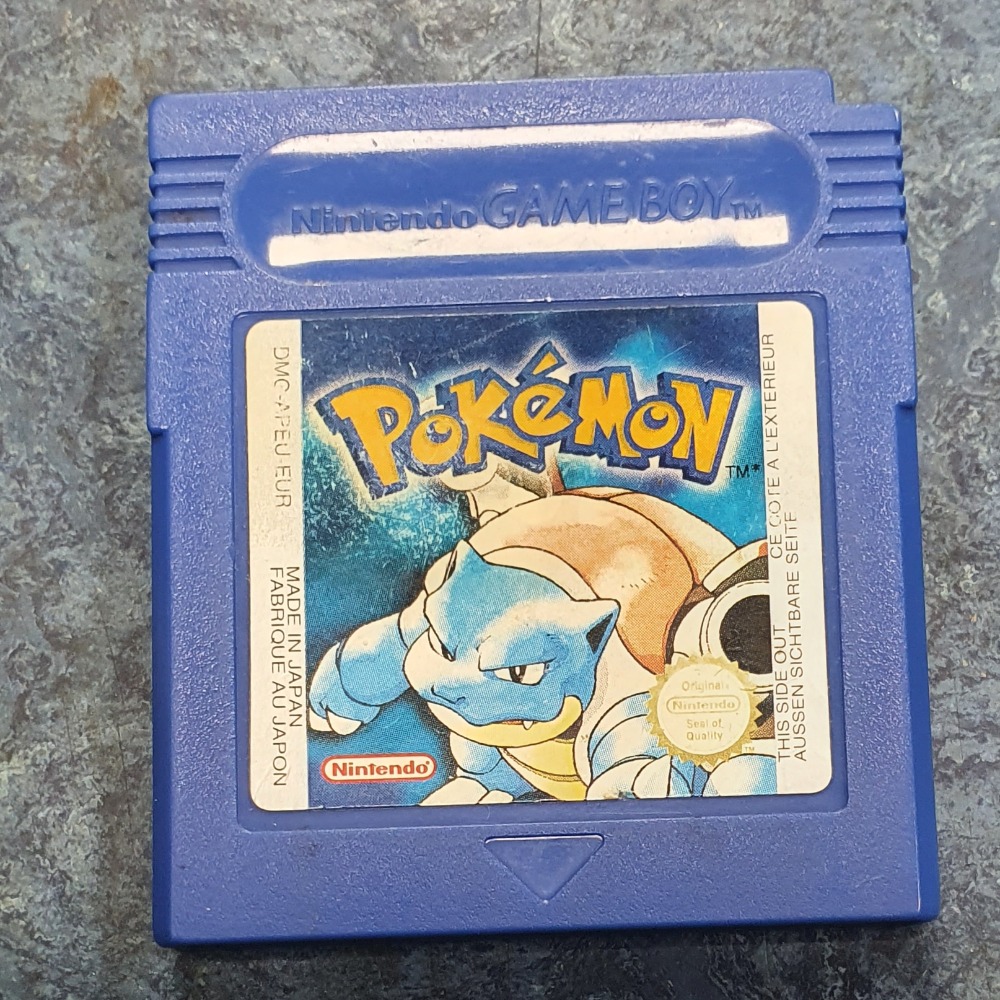Pre-owned Nintendo Game Boy Nintendo Gameboy Pokemon Blue Cartridge ...